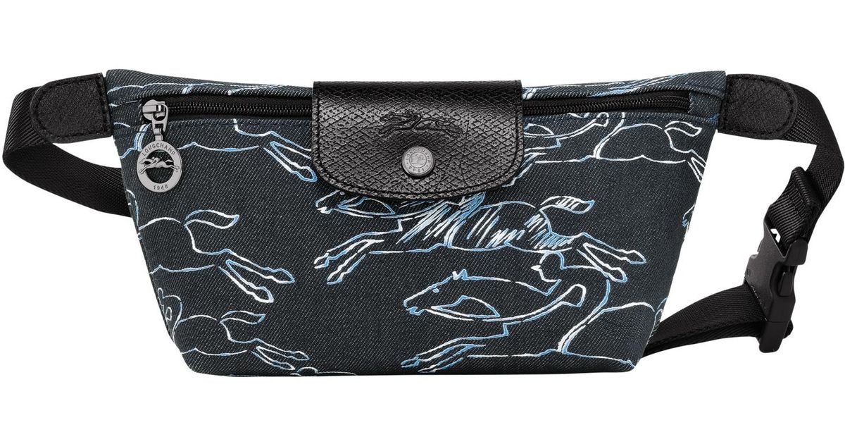 Sac banane XS Le Pliage Collection Longchamp en coloris Noir | Lyst