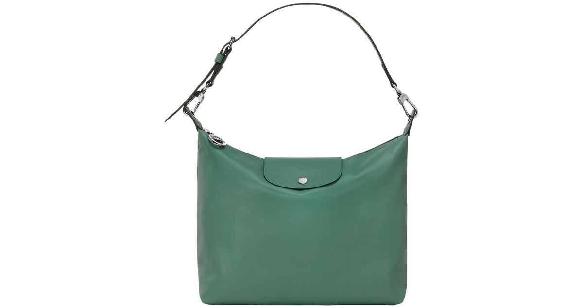 Longchamp Hobo Bag M Le Pliage Xtra in Green | Lyst