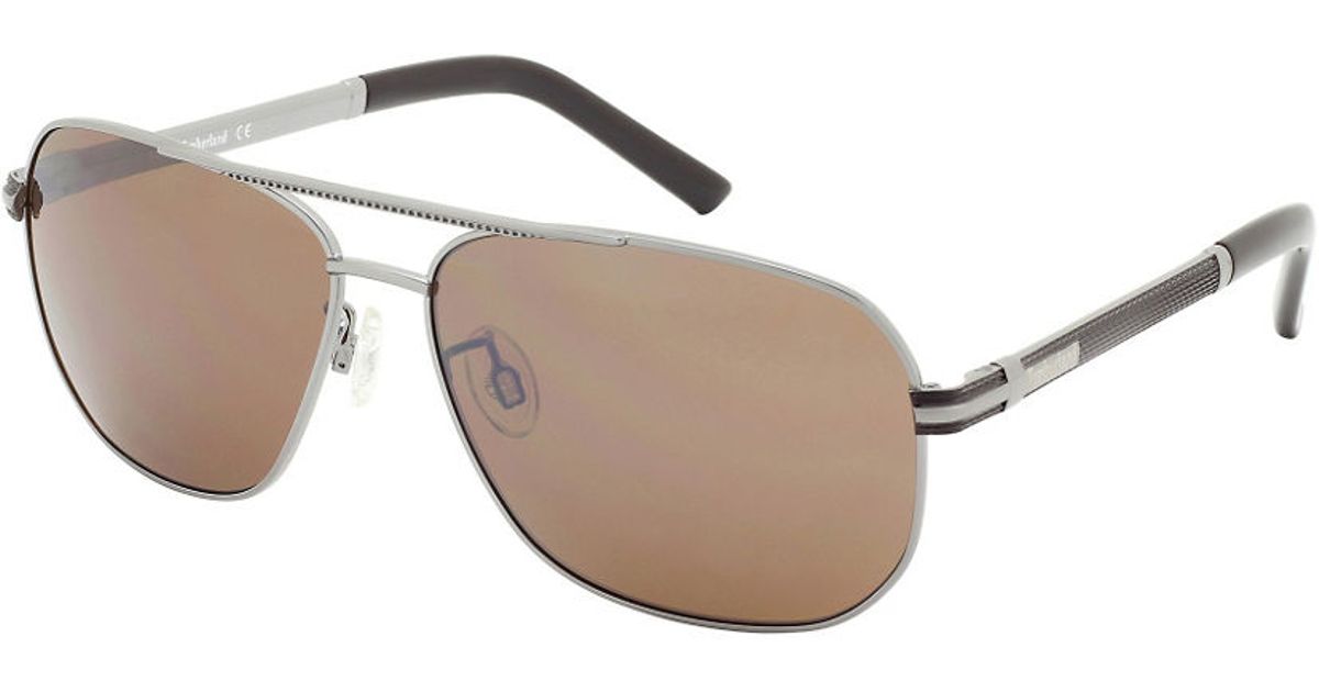 Timberland Polarized Aviator Sunglasses For Men Lyst