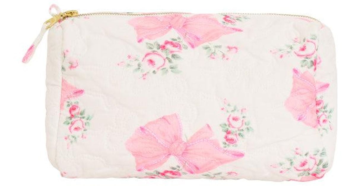 LoveShackFancy Octavia Rosa Beaux Pouch For in Pink | Lyst