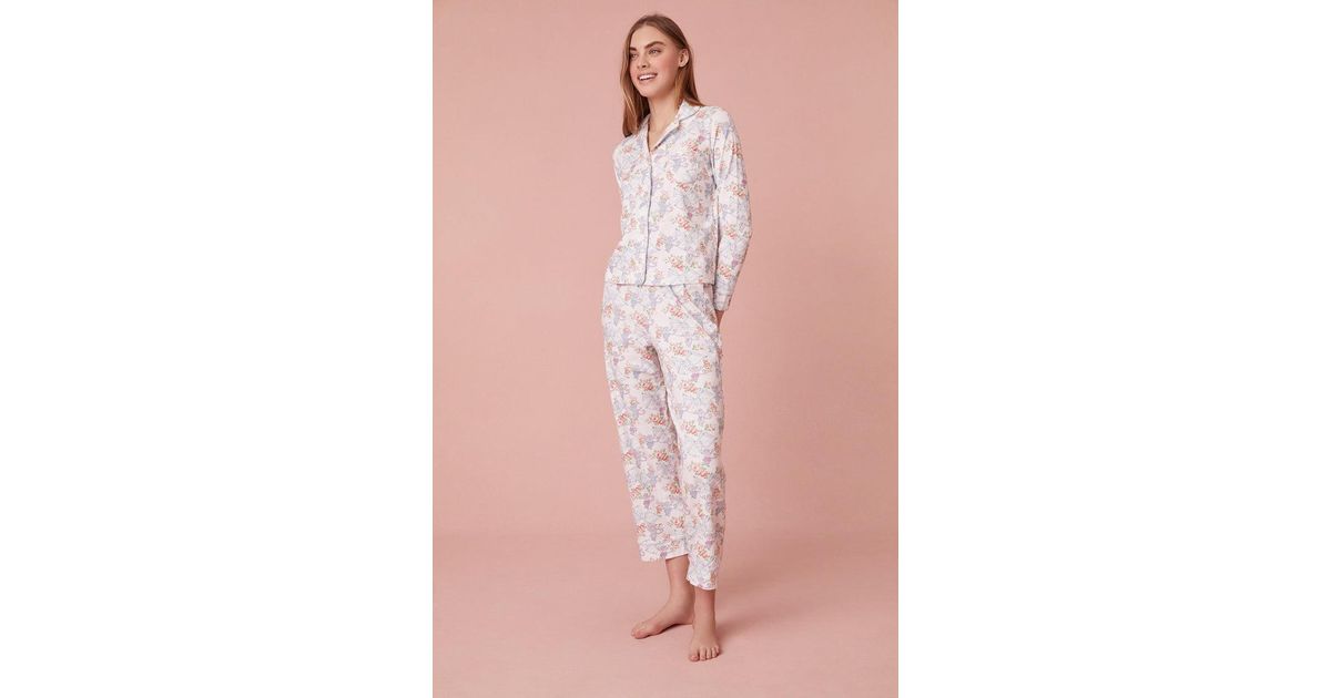 LoveShackFancy Roller Rabbit X Rosa Beaux Monkey Women's Long Sleeve ...