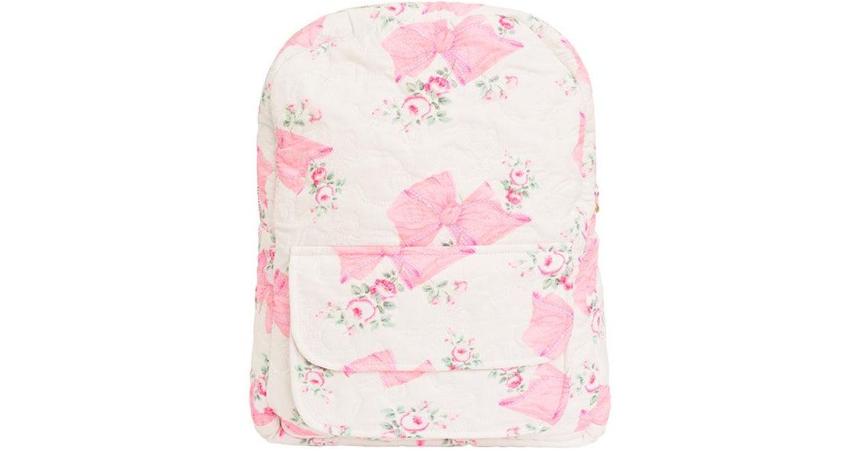 LoveShackFancy Argo Rosa Beaux Backpack For in Pink | Lyst