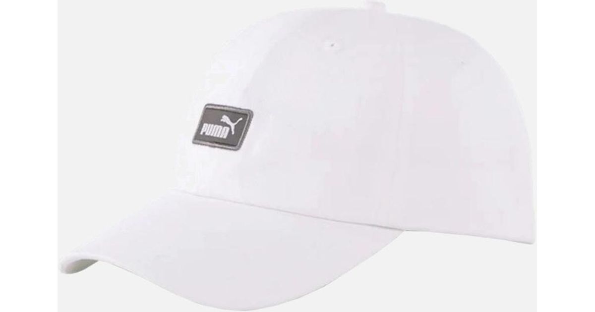 PUMA Essential Iii Baseball Cap in White | Lyst UK