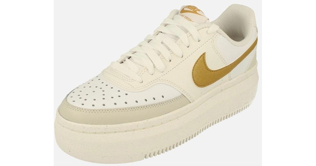 Nike Court Vision Alta Trainers Dz5394 100 in White | Lyst UK