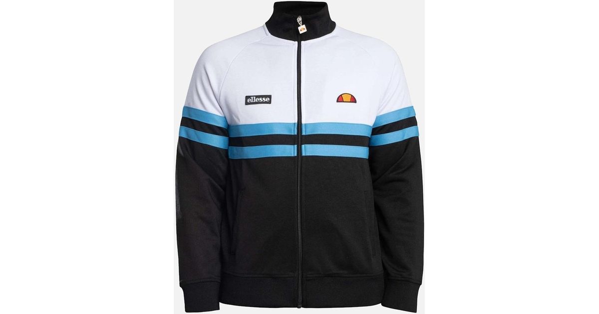 Ellesse Rimini Track Top Jacket in Black for Men | Lyst UK
