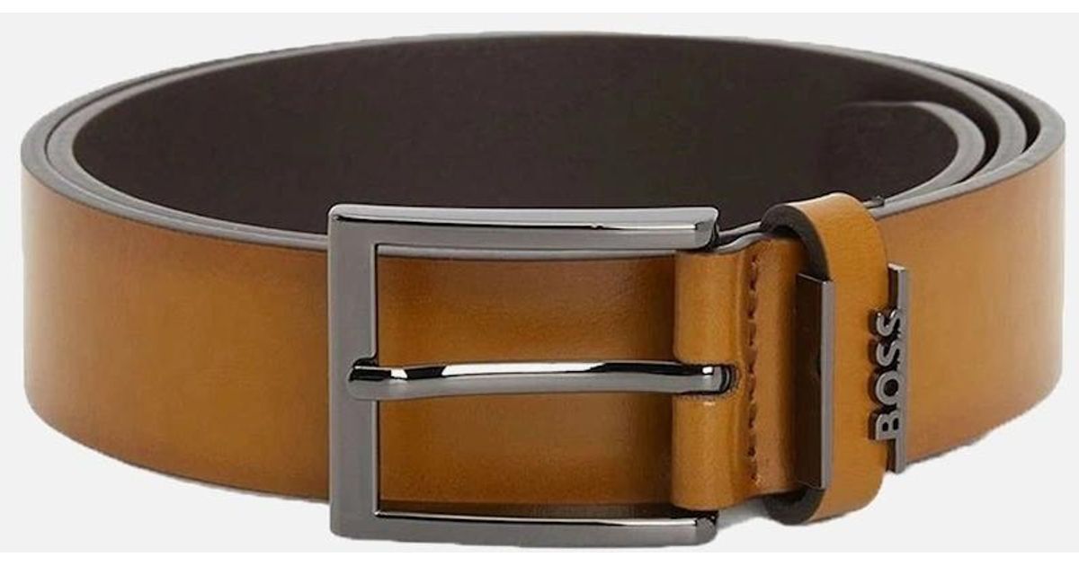 BOSS Boss Cole_Ant Belt Medium in Brown for Men | Lyst UK