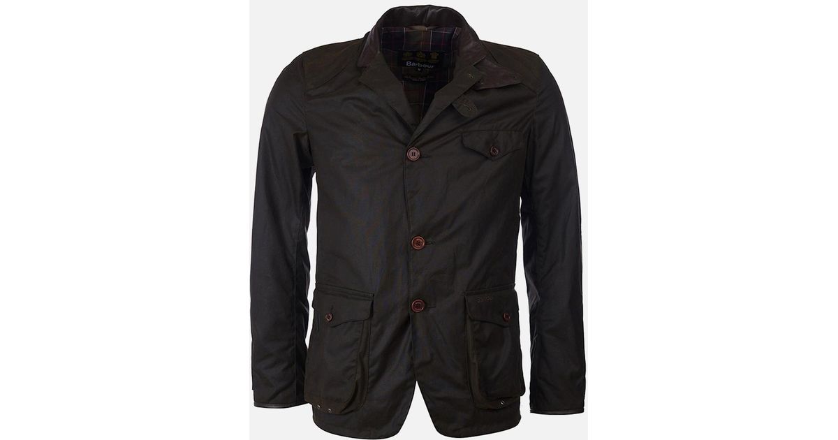Barbour Beacon Sports Jacket in Black for Men | Lyst UK