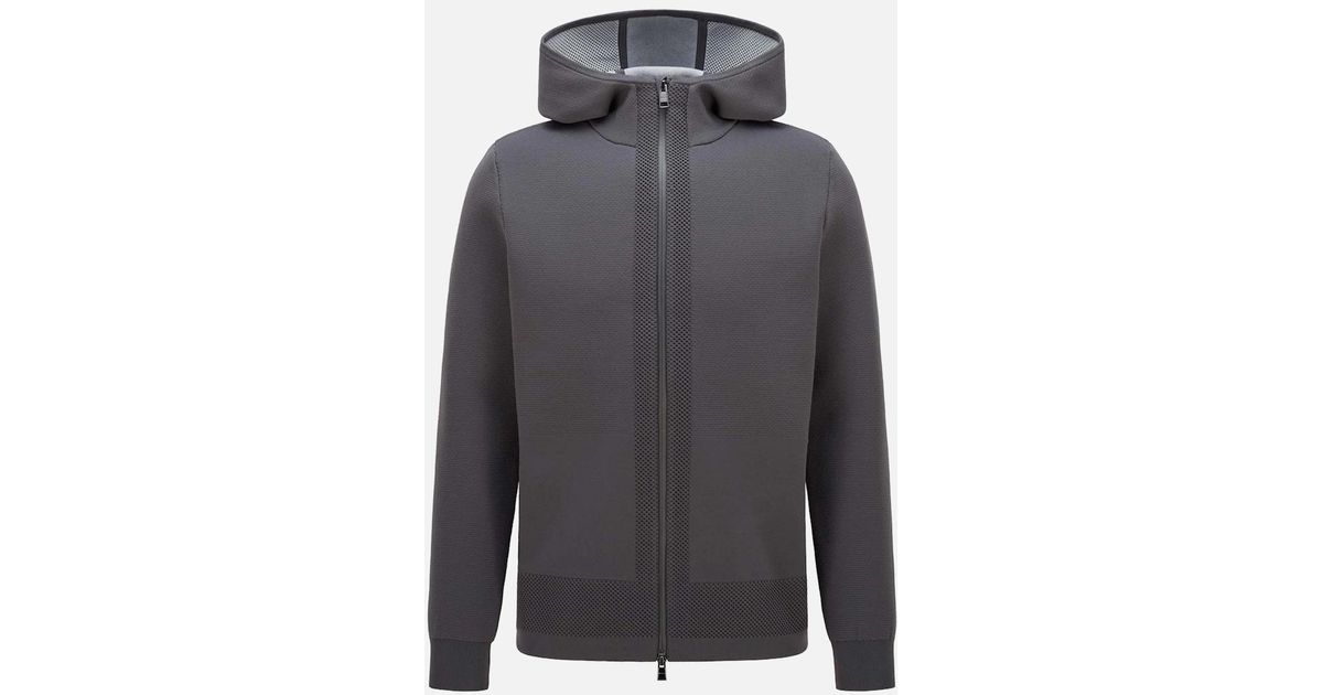 BOSS Ezeno Jacket in Grey for Men | Lyst UK