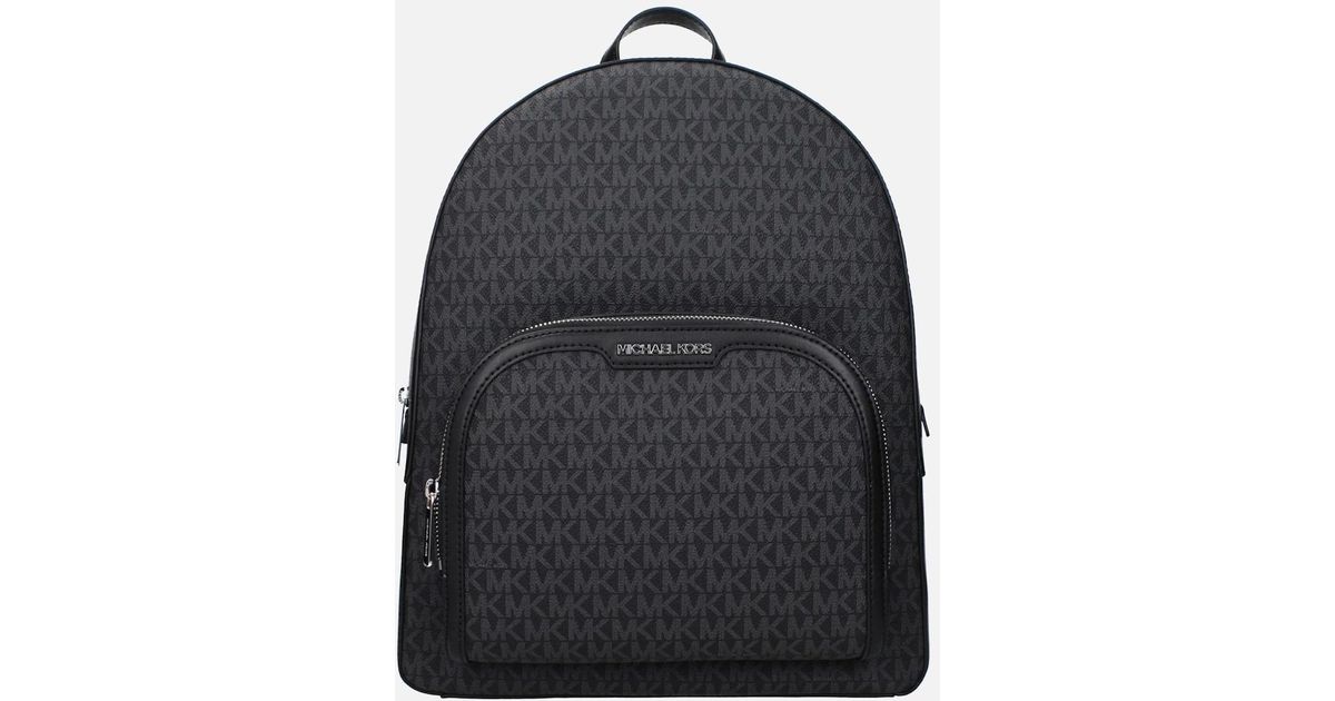 Michael Kors Logo Backpack With Adjustable Straps in Black | Lyst UK