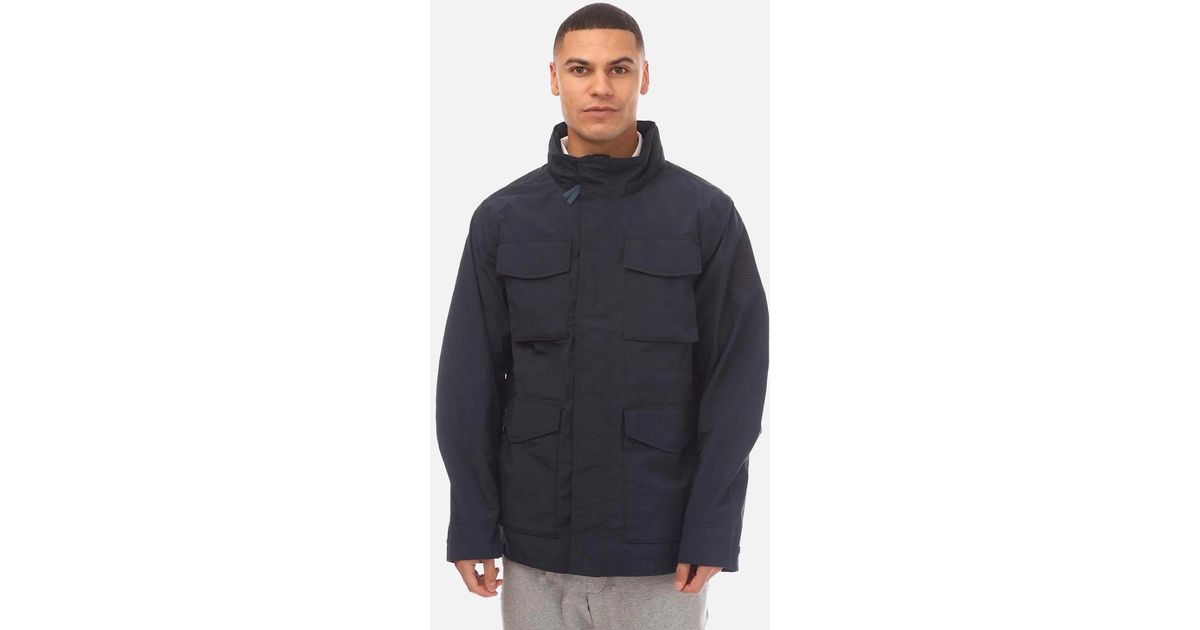 Timberland Waterproof Field Jacket in Blue for Men | Lyst UK