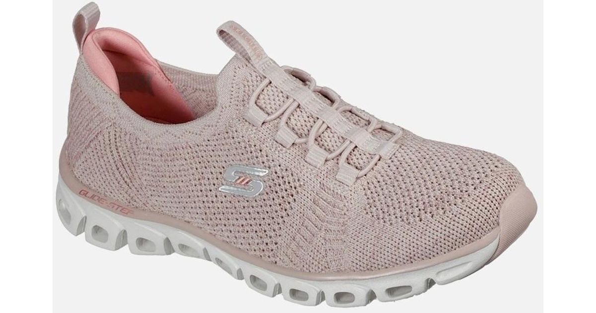 Skechers Glide Step Grand Flash Trainers in Pink | Lyst UK