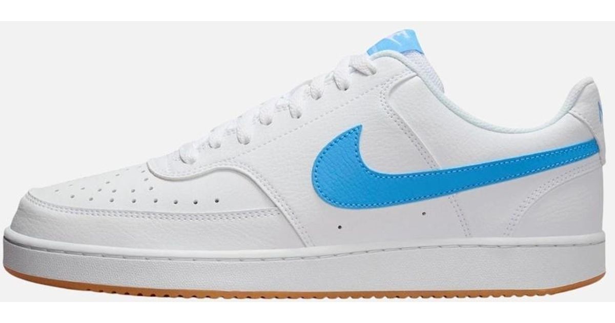 Nike Court Vision Low Trainers Low Cut Lace Up Running Sneakers 80's in ...