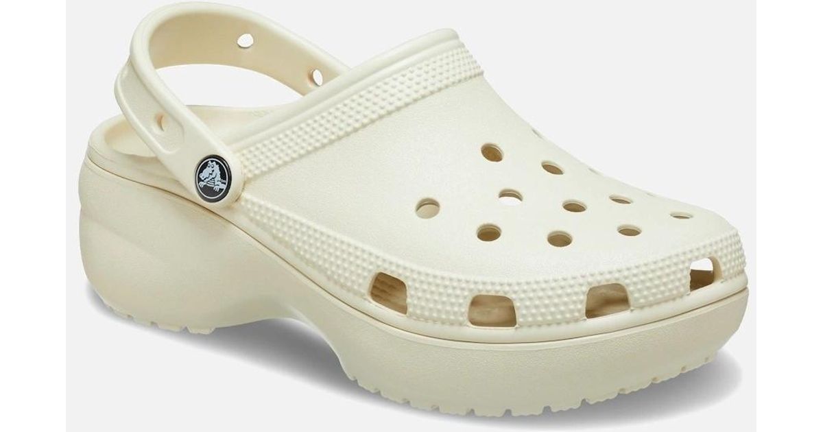 Crocs™ Model Classic Platform Clog in Metallic | Lyst UK