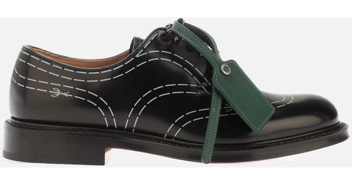 Off-White c/o Virgil Abloh Churchs Shannon Shoes in Black for Men | Lyst UK