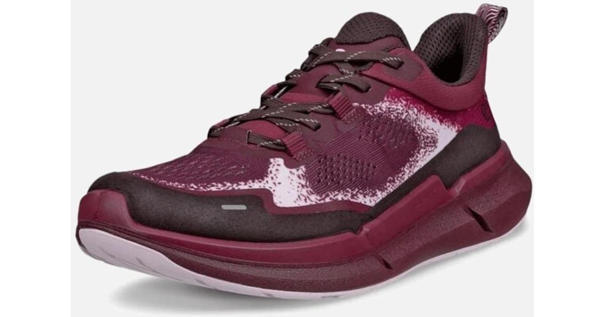 Ecco Biom 2.2 Low Tex Trainers in Red | Lyst UK