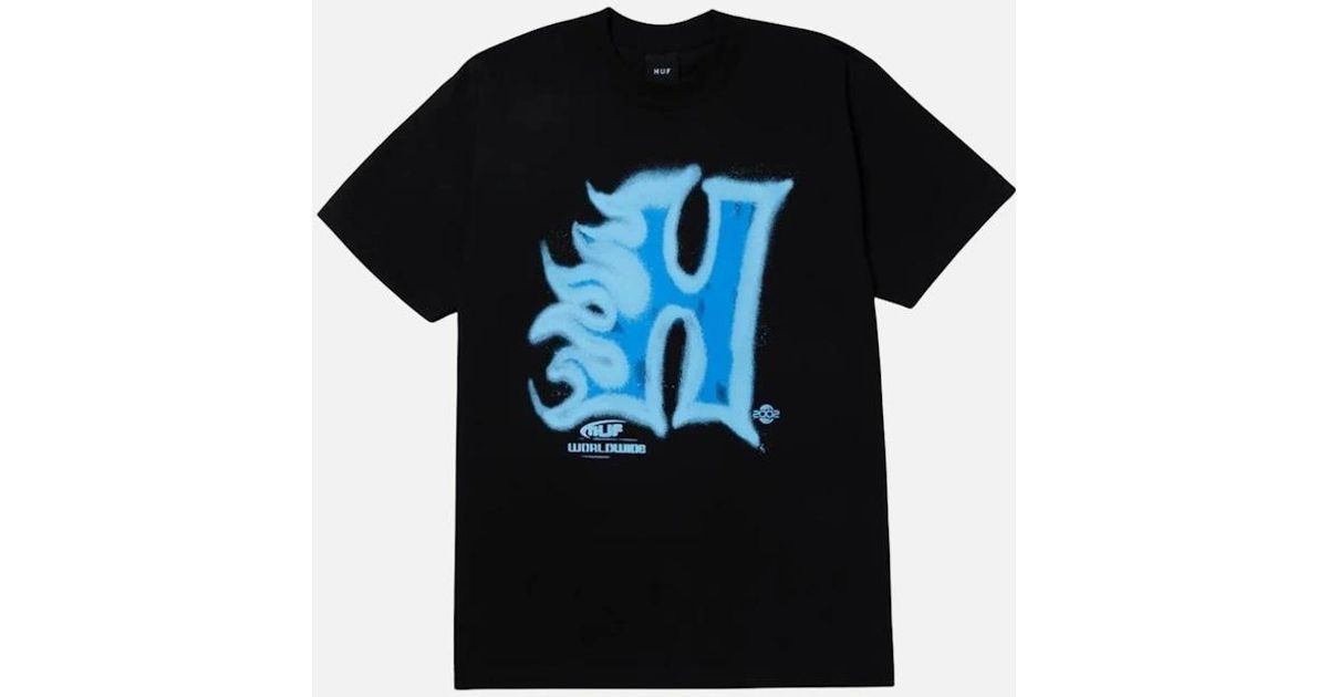 Huf Heatwave S/S Tee in Black for Men | Lyst UK