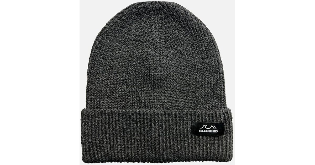 Bleubird Adults Elements Ribbed Knit Cuffed Beanie in Black | Lyst UK