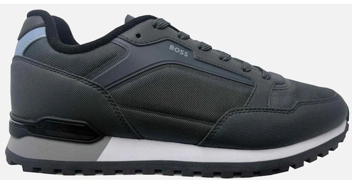 BOSS Parkour L Runn Trainers in Blue for Men | Lyst UK