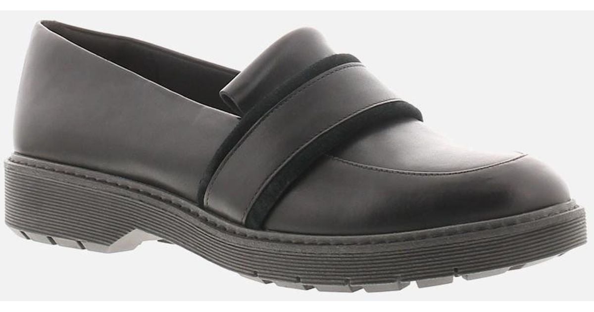 Clarks Flat Shoes Alexa Ruby Leather Slip On Uk Size in Grey | Lyst UK