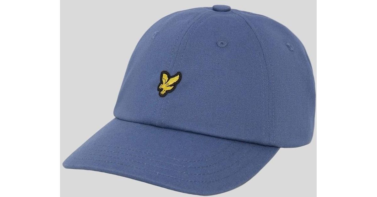 Lyle & Scott Baseball Cap in Blue for Men | Lyst UK
