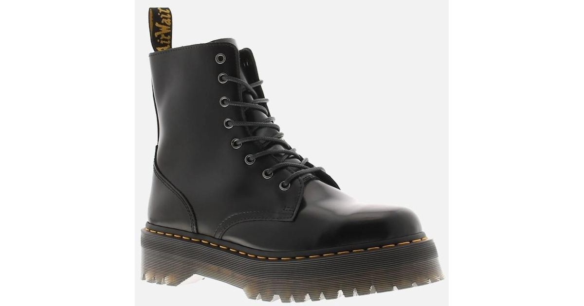 Dr. Martens Boots Platform 5Cm Jadon W Boot Leather Lace Up Uk Size in ...