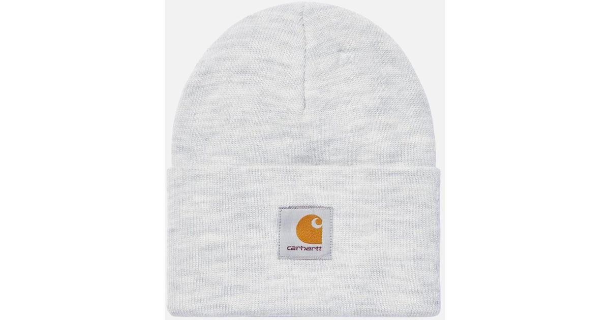 Carhartt Acrylic Watch Hat in White for Men | Lyst UK
