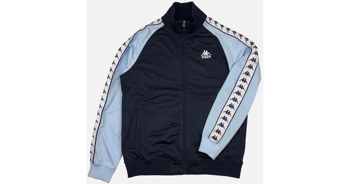 Kappa Uriah 222 Banda Funnel Neck Track Jacket/Azure Ice in Blue for ...