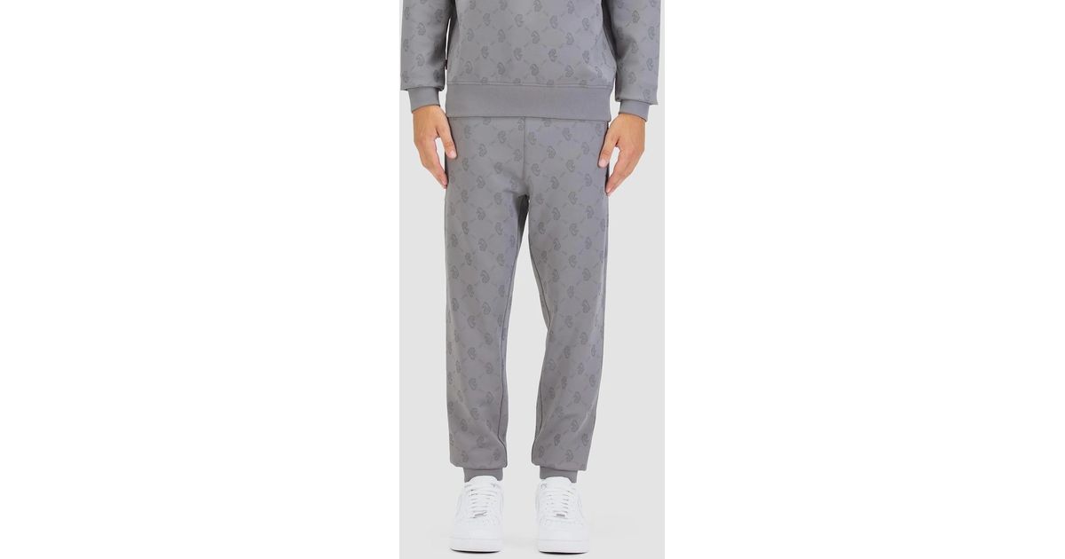 Luke 1977 Luke1977 Golden Balls Overprint Joggers in Grey | Lyst UK