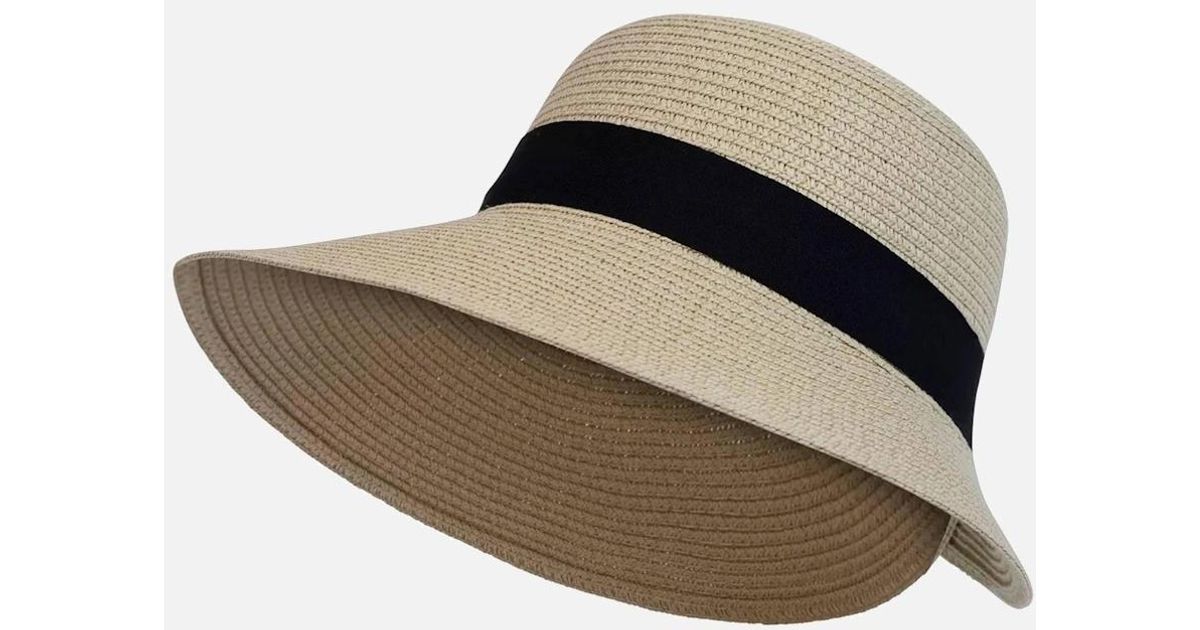 Trespass Ladies Payne Paper Sun Hat in Natural | Lyst UK