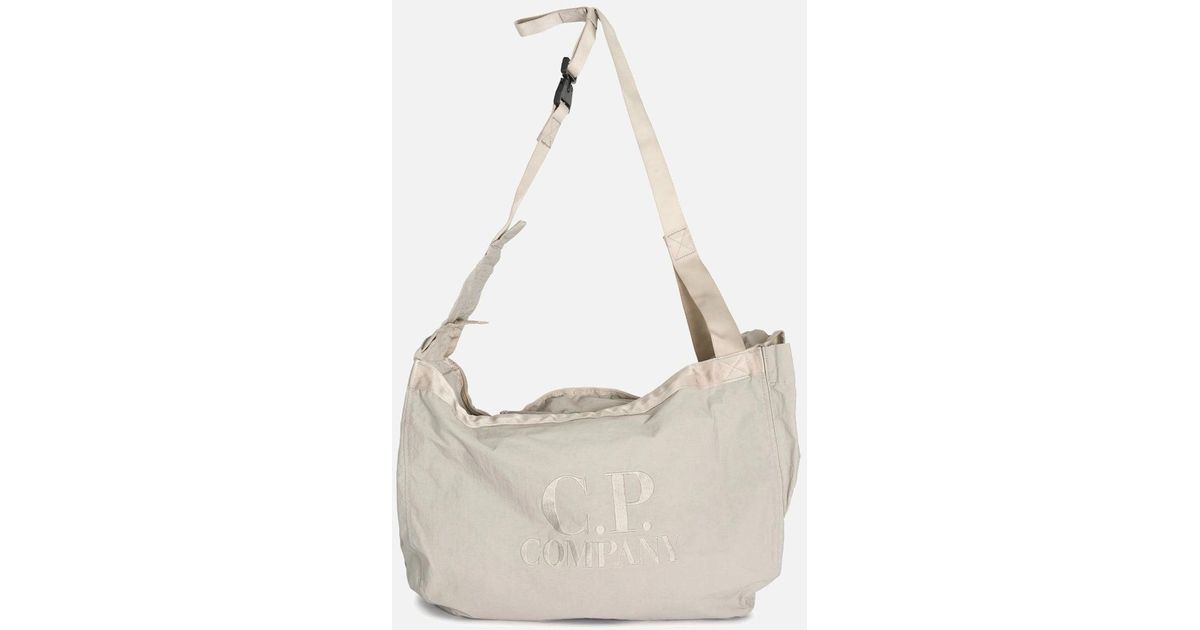 C.P. Company Logo Strap Bag in White for Men | Lyst UK