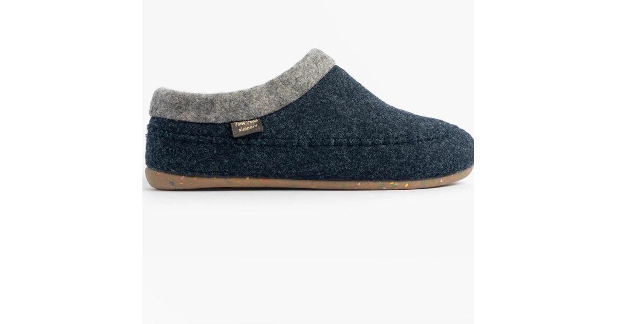 Toni Pons Albons Wedge Mule Slippers in Blue | Lyst UK