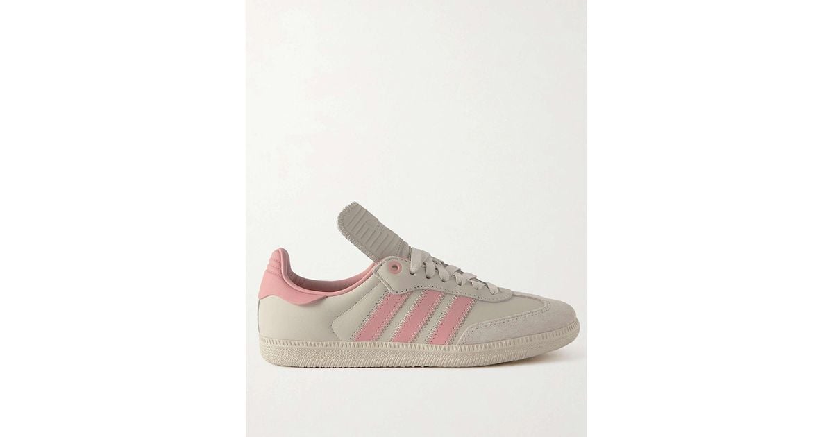 adidas Originals Humanrace Samba Trainers in Natural for Men | Lyst UK