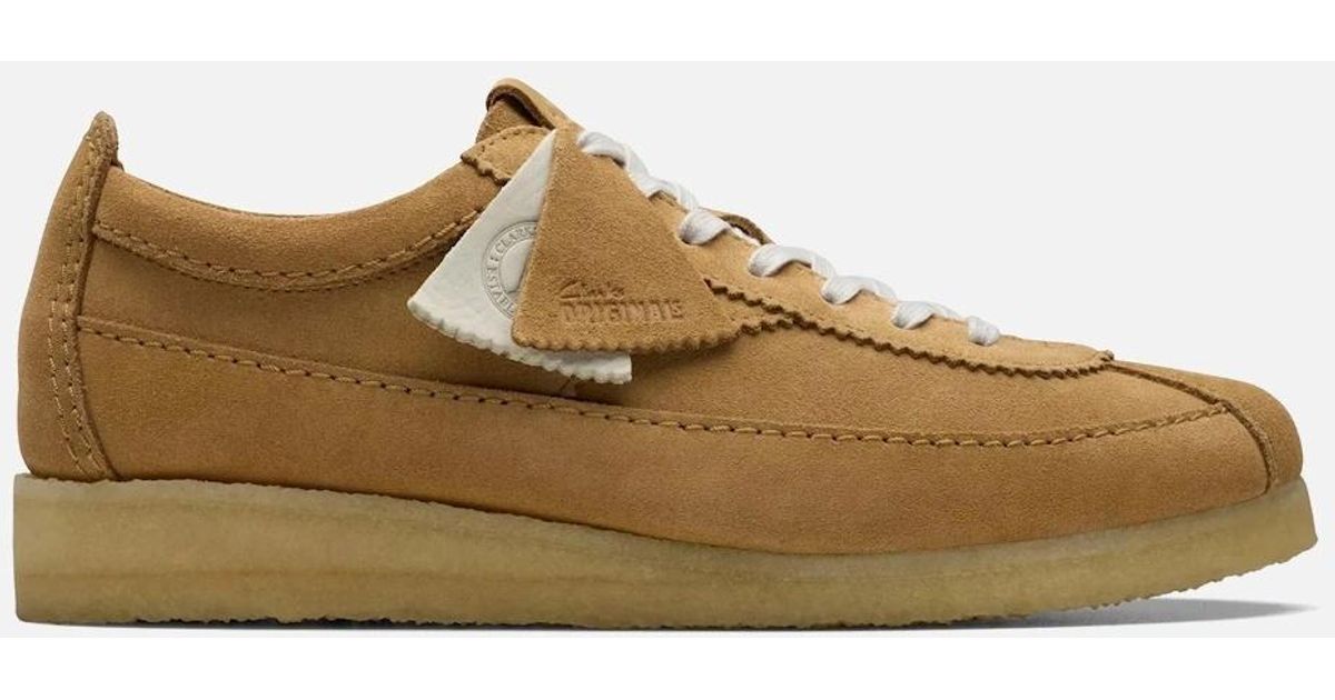 Clarks Originals Wallabee Tor in Natural for Men | Lyst UK