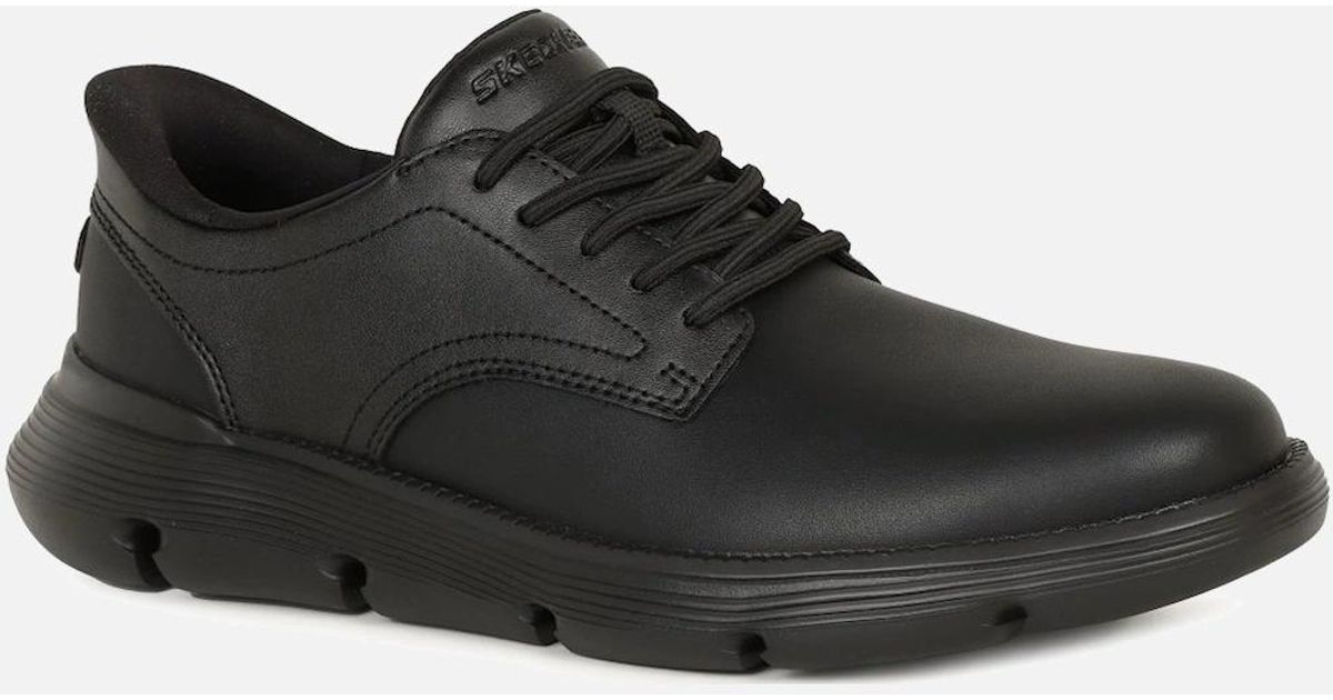 Skechers Garza Duran Slip-In Trainers in Black for Men | Lyst UK