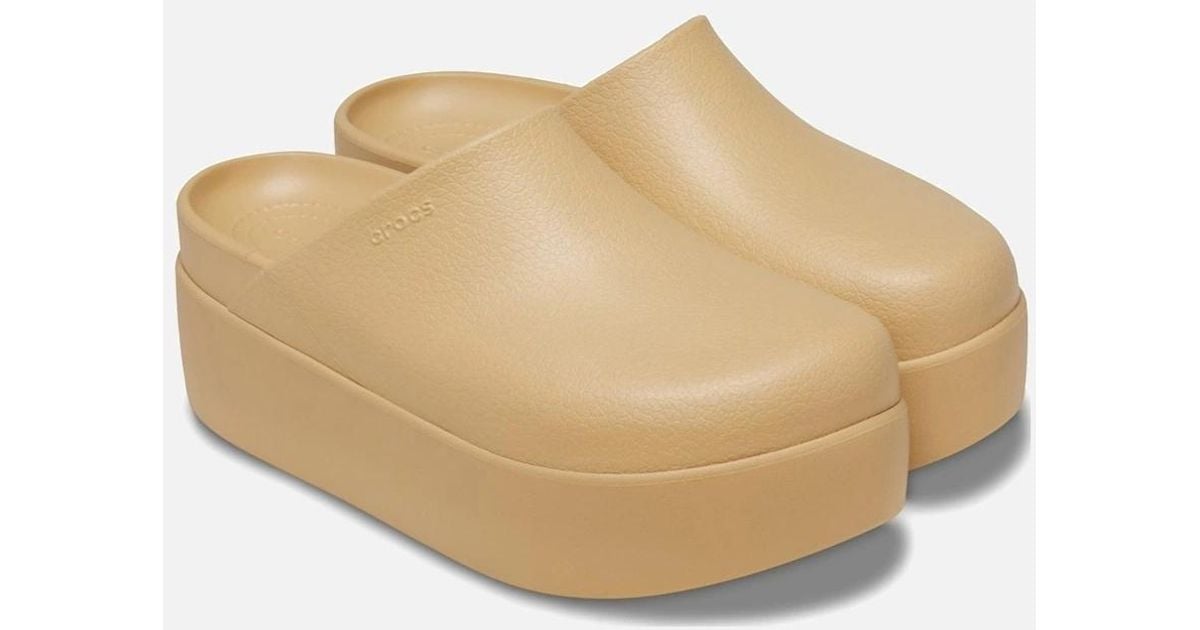 Crocs™ Dylan Platform Clog in Natural | Lyst UK