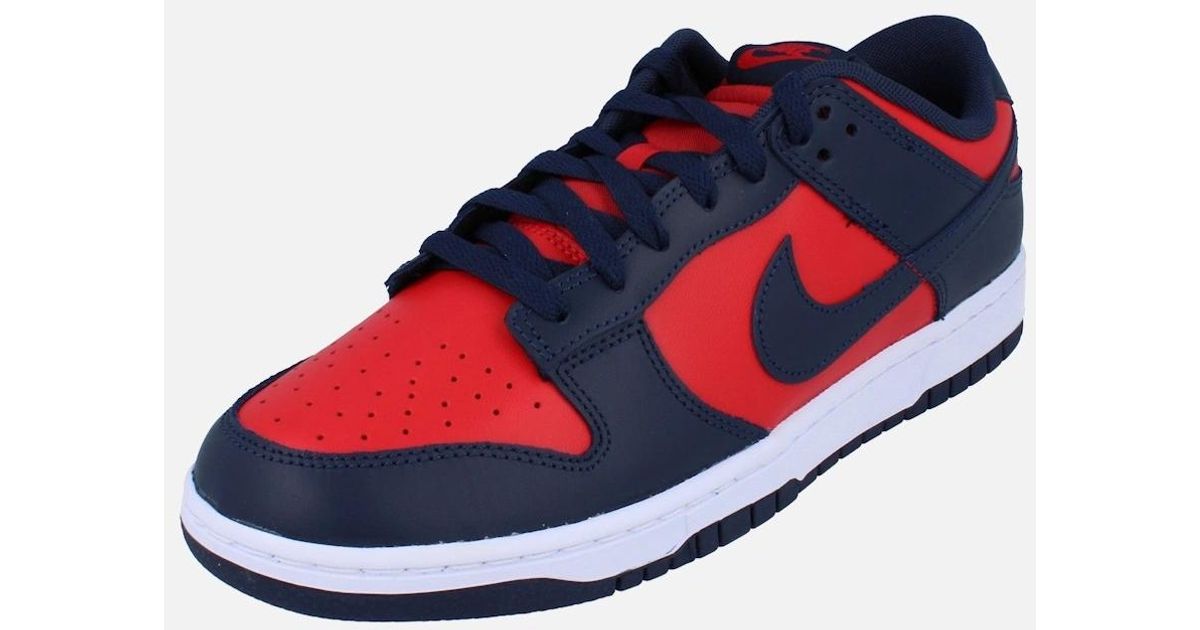 Nike Dunk Low Retro Trainers Dv0833 601 in Blue for Men | Lyst UK