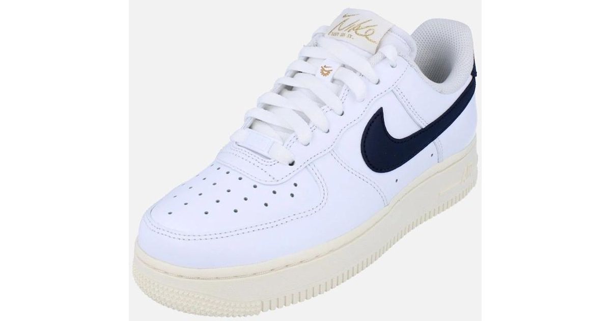 Nike Air Force 1 07 Flyease Trainers Hj9122 100 in Blue | Lyst UK