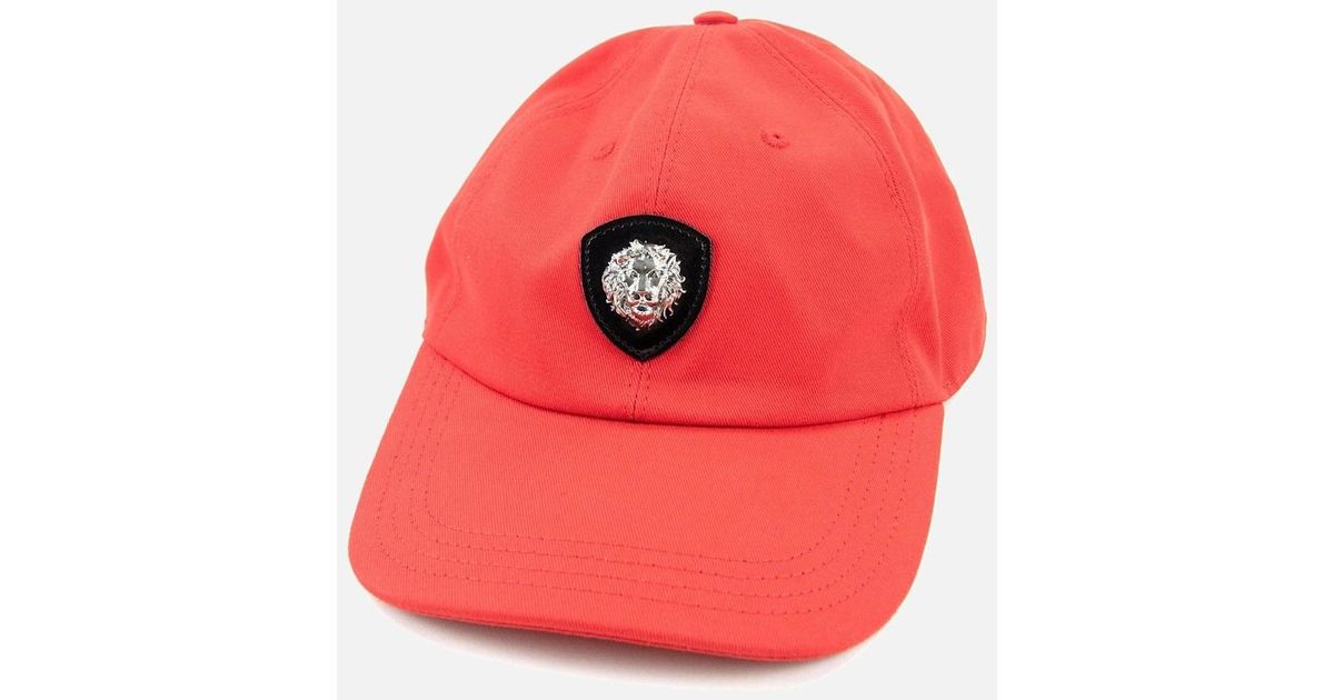 Versus Versace Versus Metal Lion Baseball Cap in Pink for Men | Lyst UK