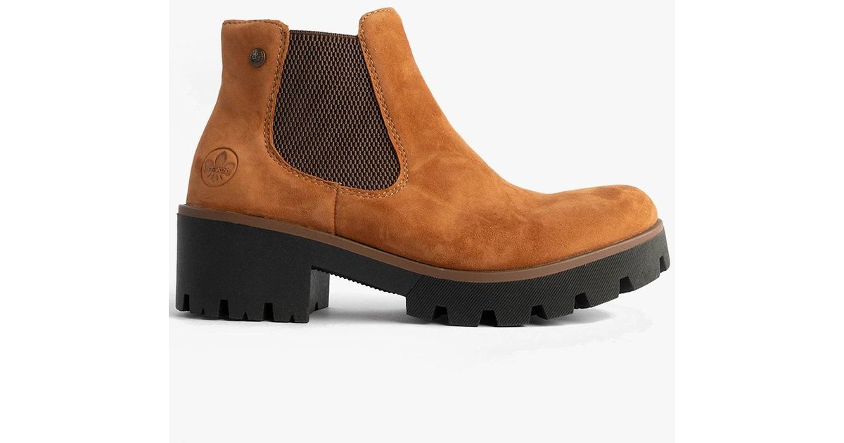 Rieker 79265-22 Boots in Brown | Lyst UK
