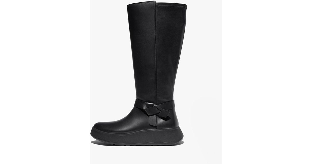 Fitflop F-Mode Boots in Black | Lyst UK
