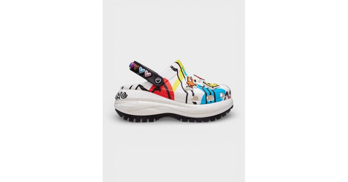 Crocs™ Classic Mega Crush Clog Keith Haring in Blue | Lyst UK