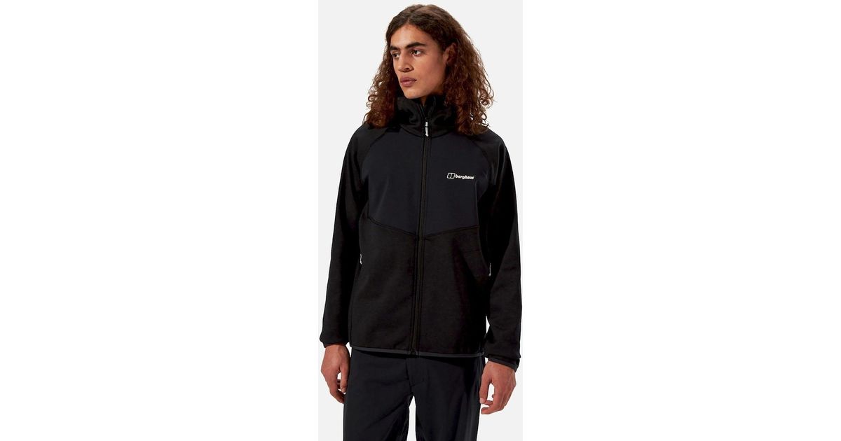 Berghaus Trawden Softshell Jacket in Black for Men | Lyst UK