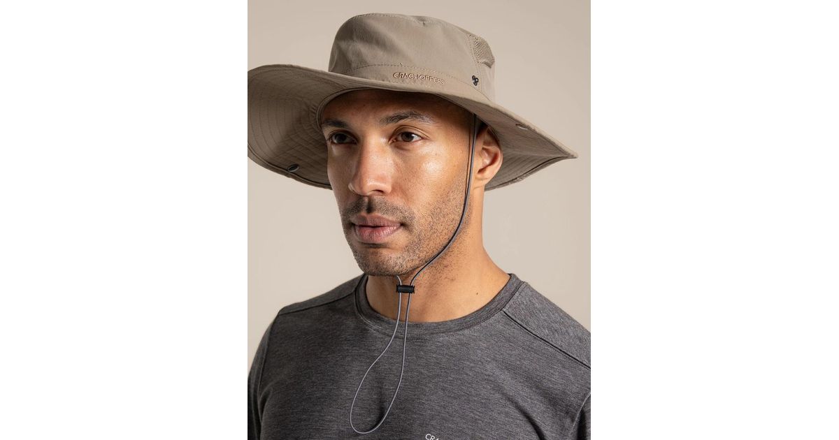 Craghoppers Nosilife Ranger Sun Protection Boonie in Grey for Men | Lyst UK