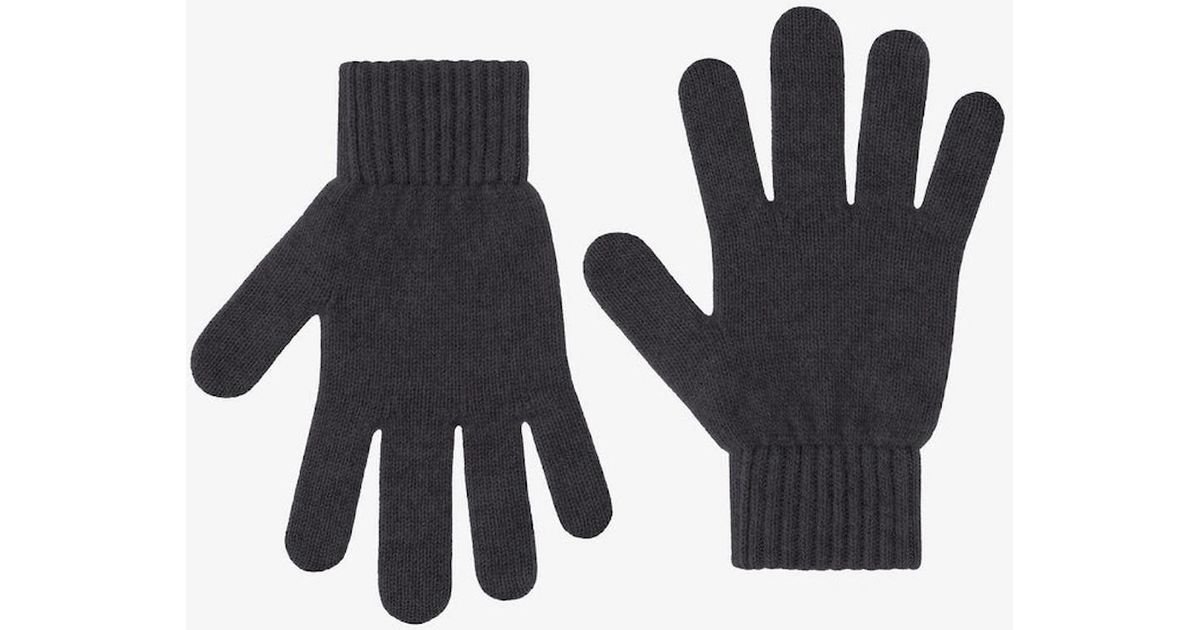 COLORFUL STANDARD Merino Wool Gloves in Black for Men | Lyst UK
