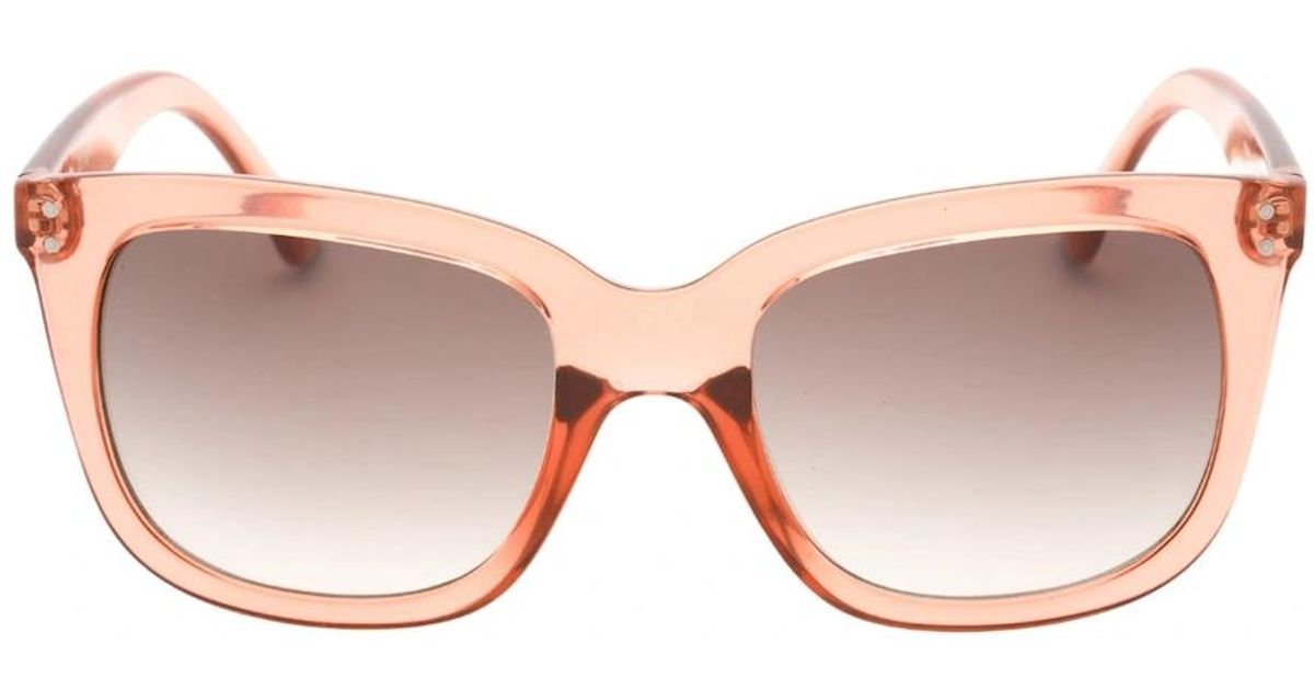 Calvin Klein Dusty Frame Gradient Lensed Sunglasses in Pink | Lyst UK