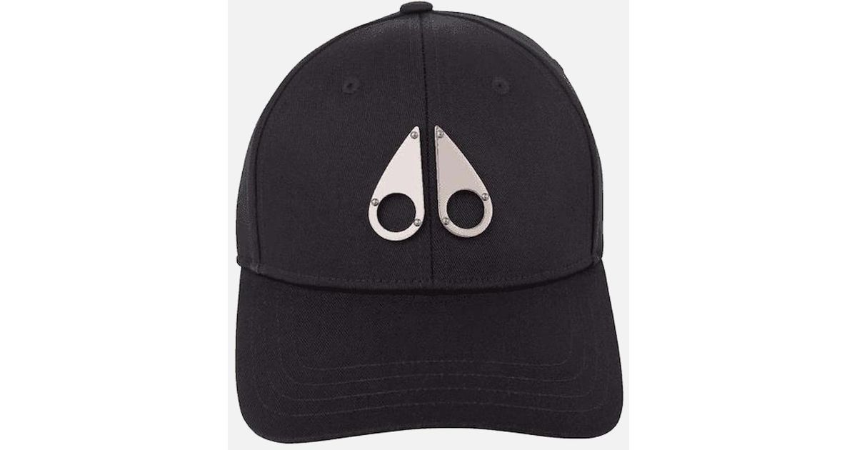 Moose Knuckles Cotton Metal Icon Logo/ Cap in Blue for Men | Lyst UK