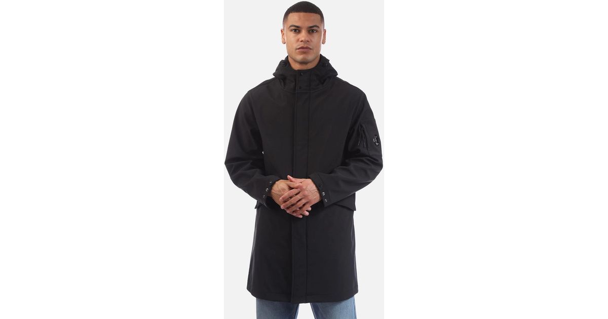 C.P. Company Shell-R Hooded Parka Jacket in Black for Men | Lyst UK