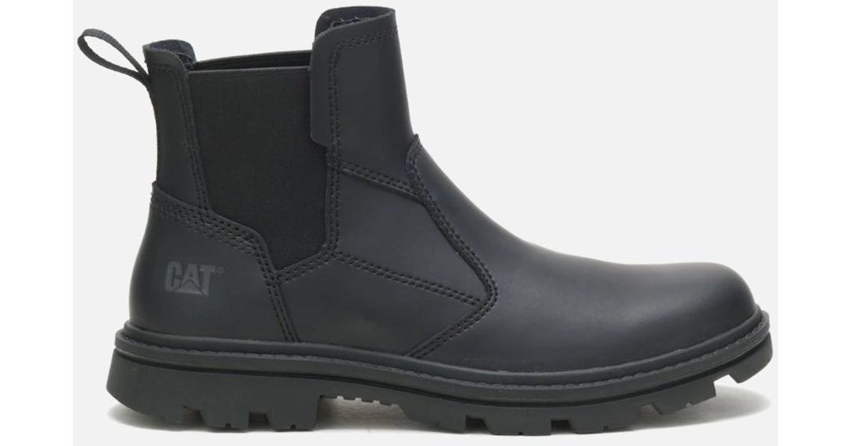 Caterpillar Practitioner P725407 Chelsea Boots in Black for Men | Lyst UK