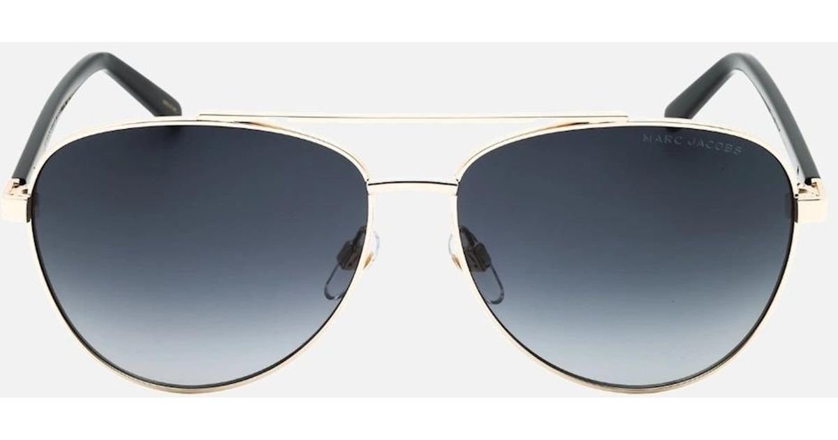 Marc Jacobs Dark Gradient Frame Sunglasses in Blue | Lyst UK