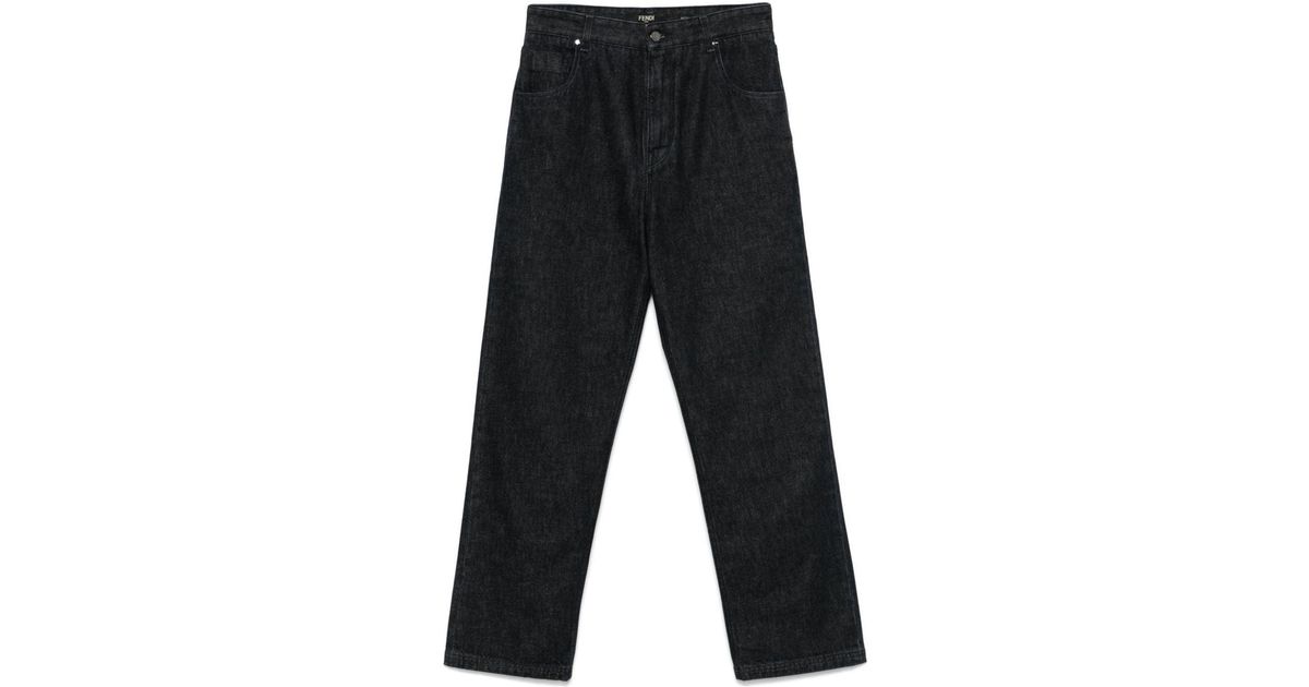 Fendi Eans Jean in Black for Men | Lyst